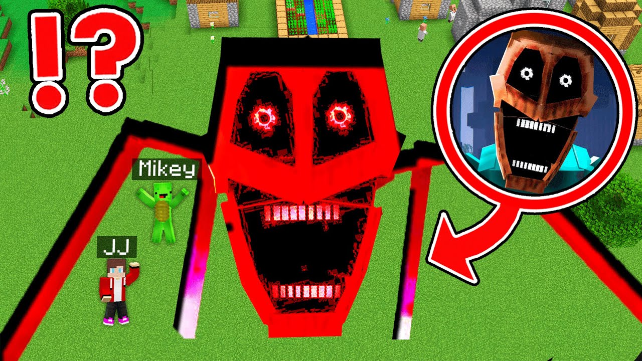 Mikey and JJ Found Biggest Scary Mimic Bodyprints and Footprints in ...