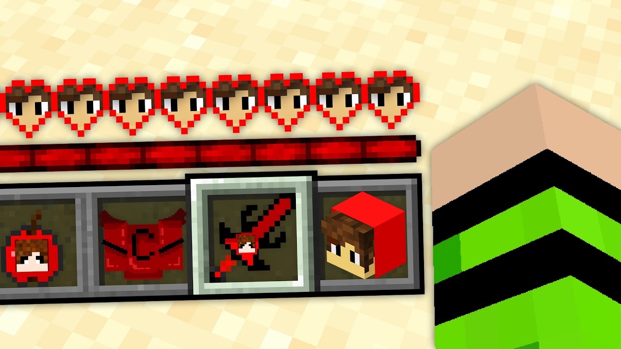 Minecraft, But Everything is made of Reverse Cadres! - Minecraft videos