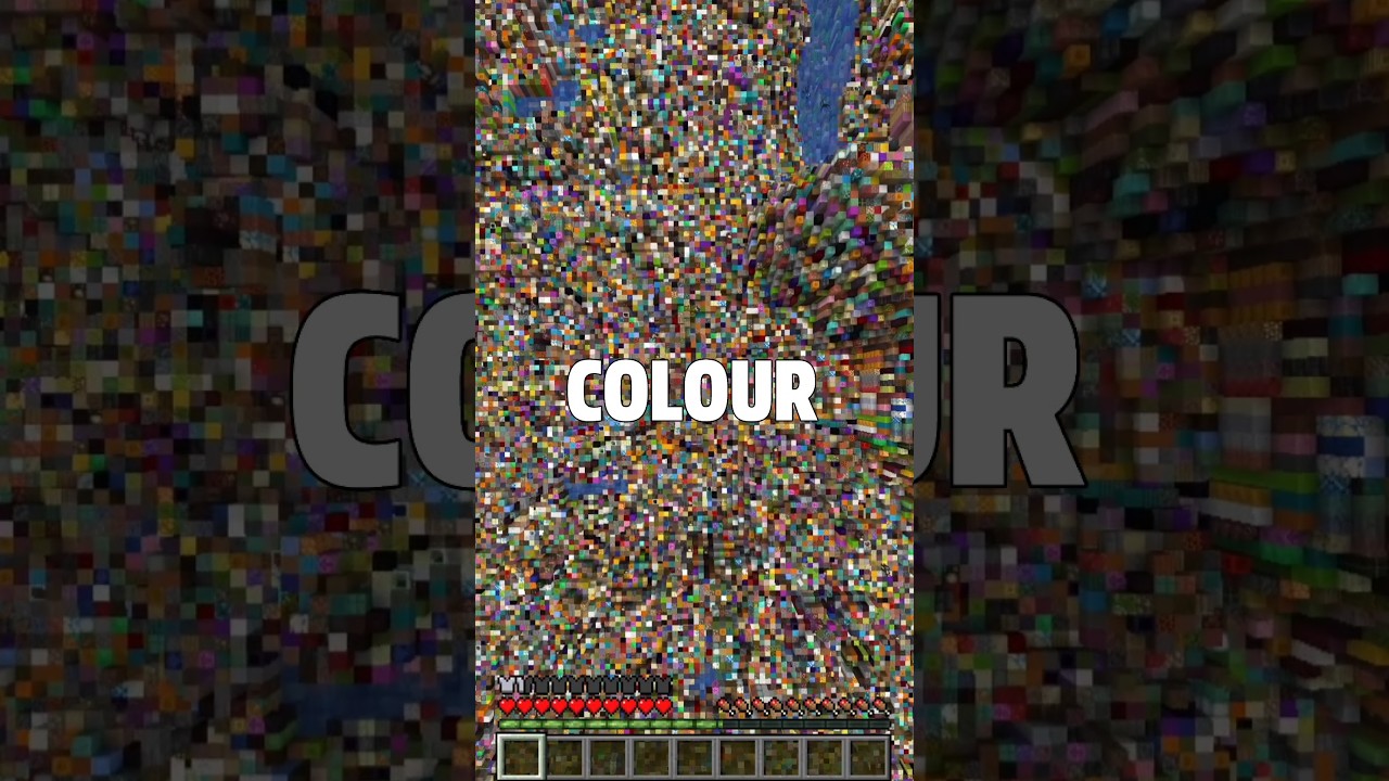 Minecraft But I Can T Touch Random Colour Minecraft Shorts Funny