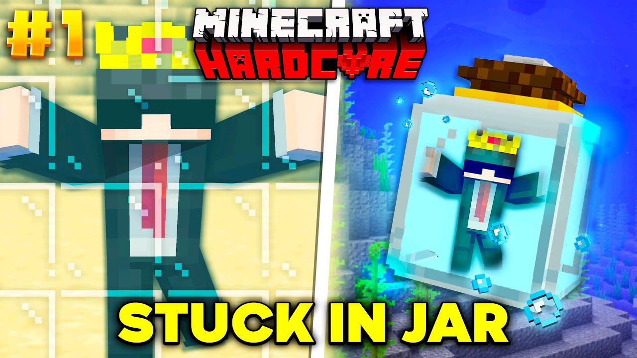 Minecraft But I'm Stuck in a Jar! EP.1 - Minecraft videos