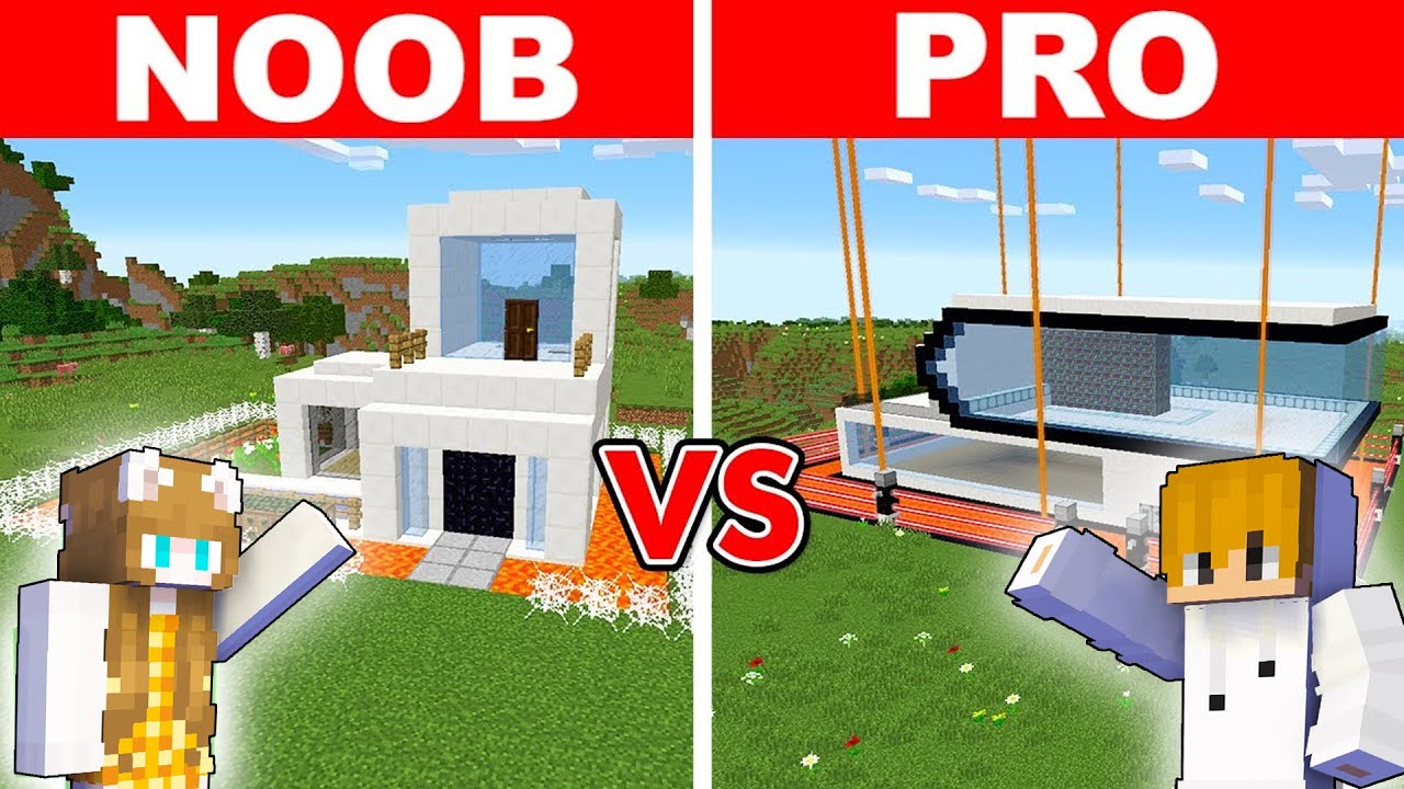 Minecraft NOOB vs PRO: SAFEST ZOMBIE SECURITY HOUSE BUILD CHALLENGE - Minecraft videos