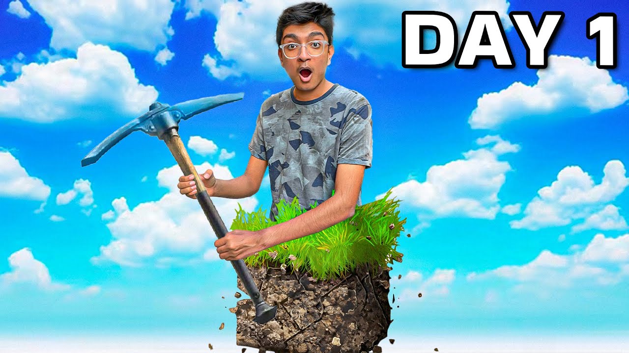 Minecraft but it's One Realistic Block... - Minecraft videos