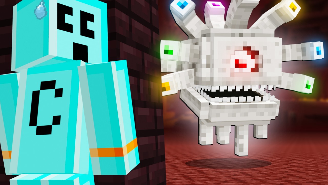 Minecraft but there are Too Many Bosses - Minecraft videos