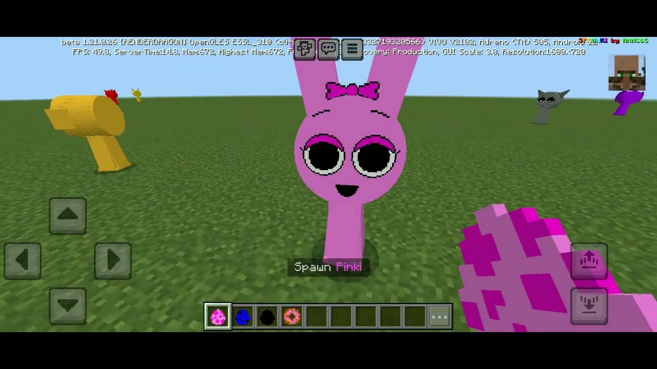 SPRUNKI ADD-ON FOR MINECRAFT REALISTIC [Link on comments press the ...