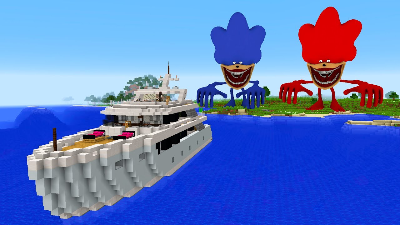 SURVIVING FROM SHIN SONIC and SHIN KNUCKLES in Minecraft - Gameplay ...
