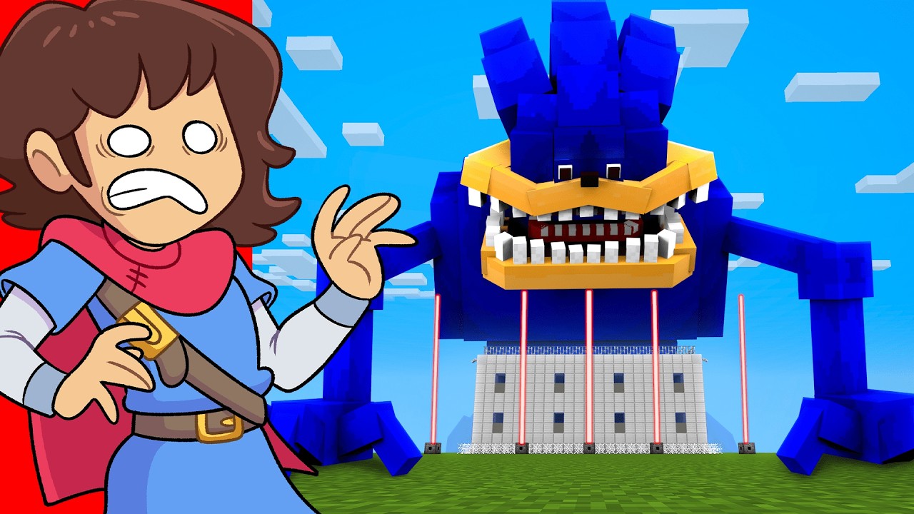 Shin Sonic vs Security House in Minecraft - Minecraft videos