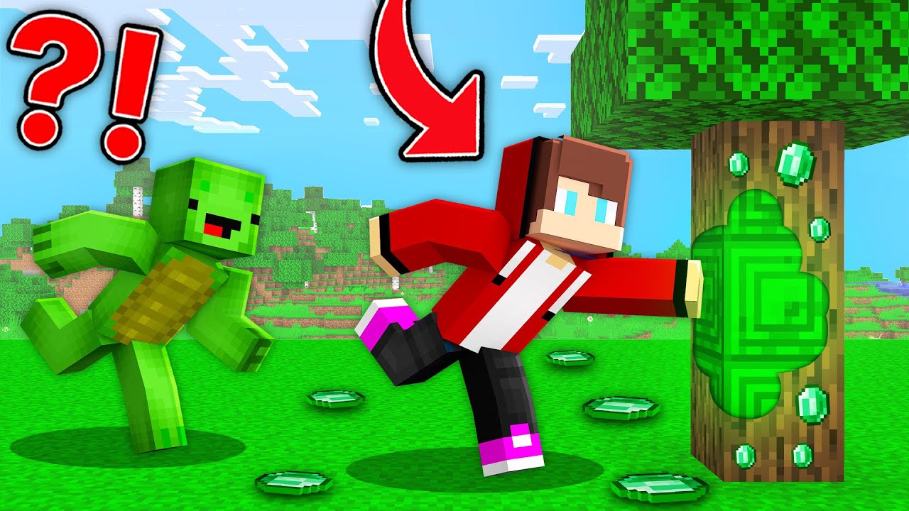 Speedrunner Have EMERALD TOUCH vs Hunter : JJ vs Mikey Battle in Minecraft Maizen! - Minecraft ...