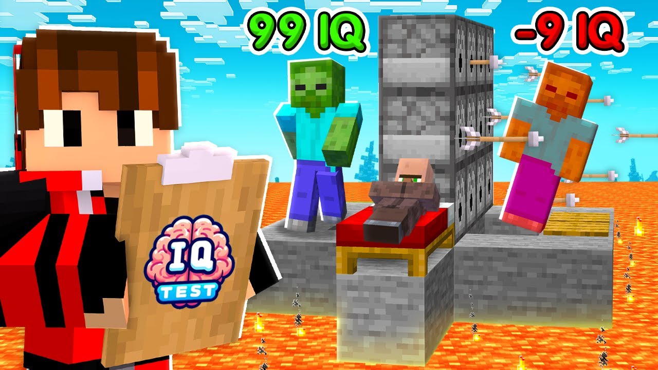 Testing EVERY Minecraft Mob IQ To See How DUMB They Are !!! - Minecraft ...