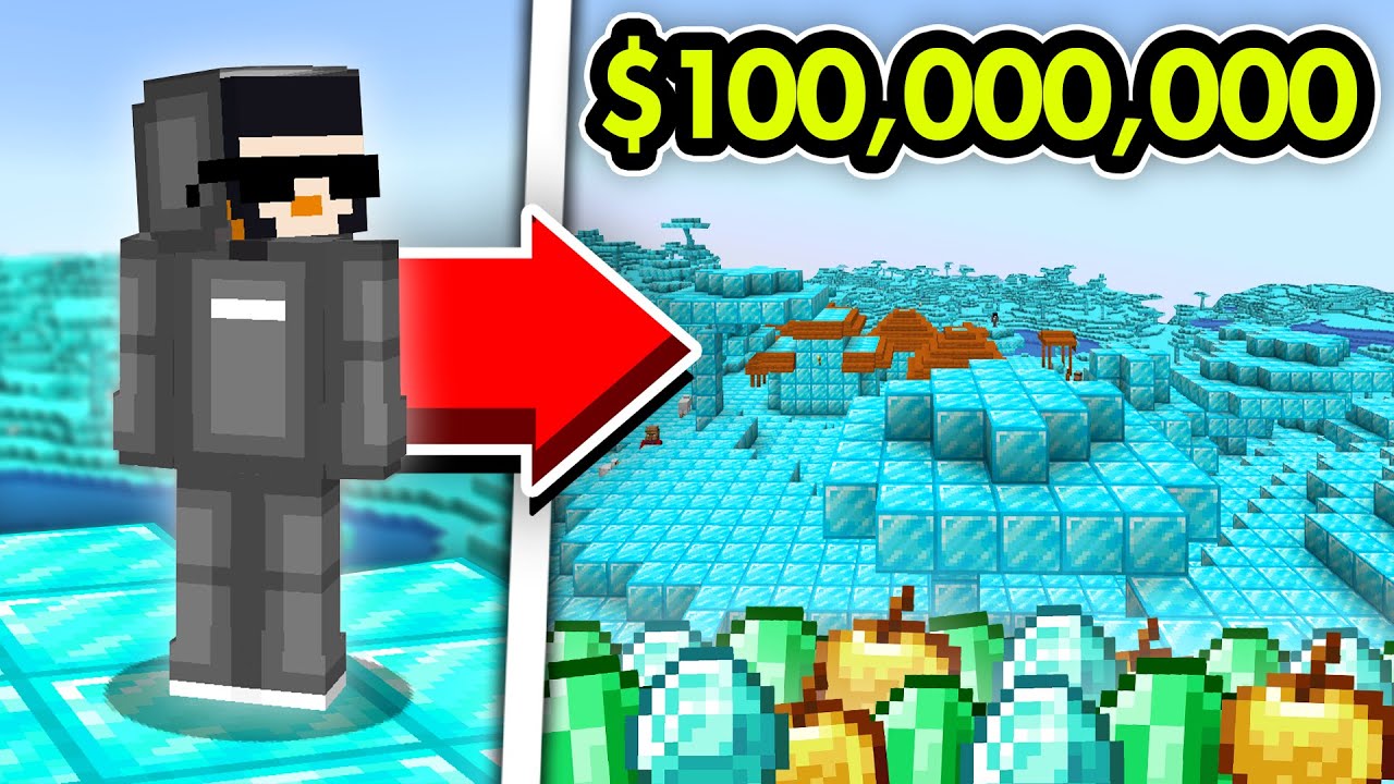The RICHEST Minecraft World... - Minecraft videos