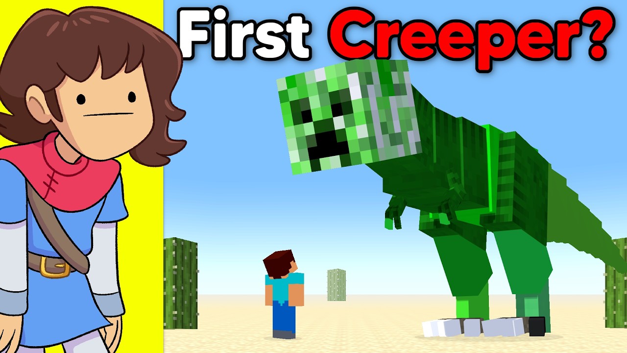 The Story of Minecraft's First MOBS - Minecraft videos
