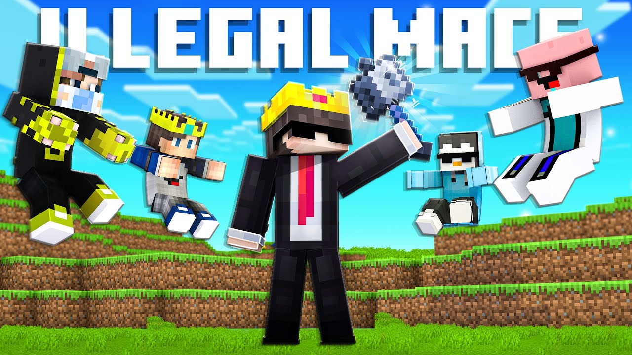 This Mace Helped me Kill EVERYONE in This Minecraft SMP - Minecraft videos