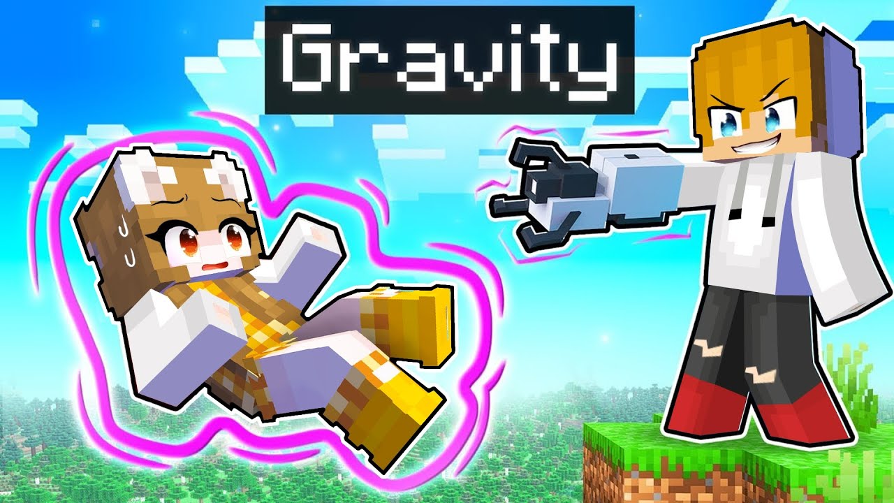 Using GRAVITY To Prank My Friends In Minecraft! ( Tagalog ) - Minecraft videos