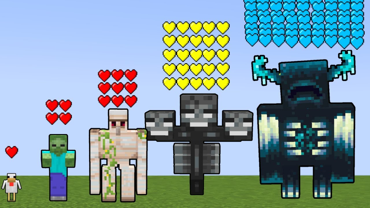 which minecraft mobs are immortal ? - Minecraft videos