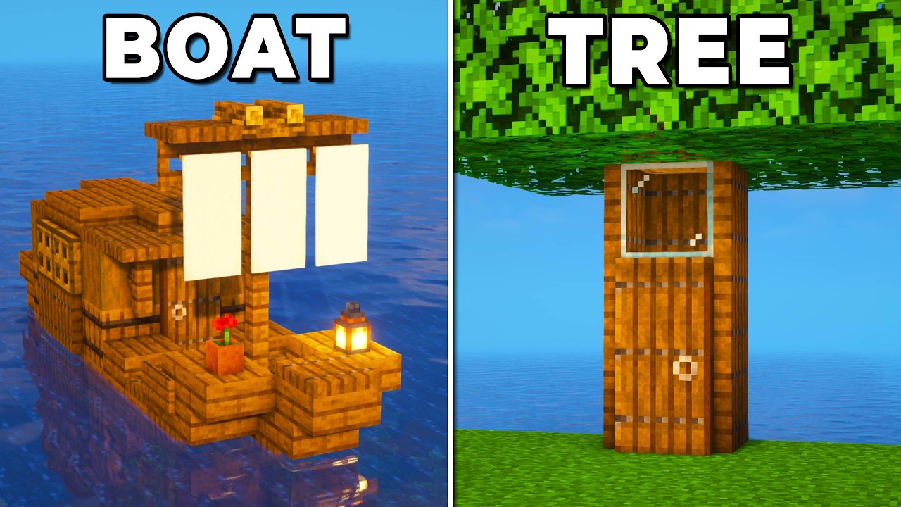 3 Simple Starter Bases for 1.21 Survival Minecraft! - Minecraft videos