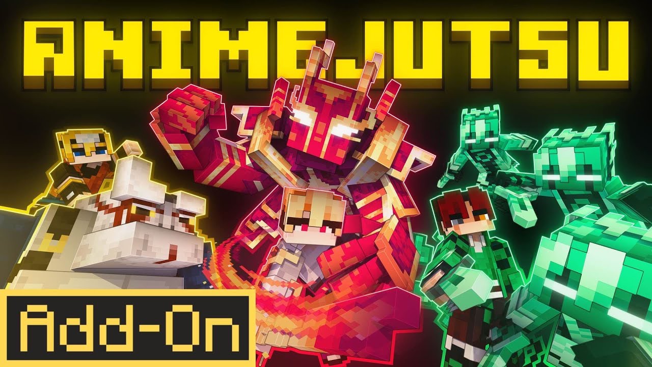 ANIME JUTSU ADDON is INSANE for Minecraft Bedrock Edition - Minecraft ...