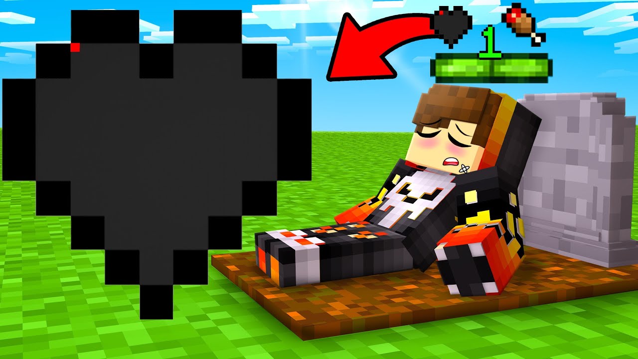 Can i survive in 0.000001 % Hearts In Minecraft..... - Minecraft videos