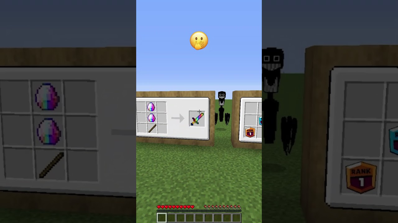 Deceiving New Recipes vs Craft Emoji Reaction #meme #shorts #minecraft ...