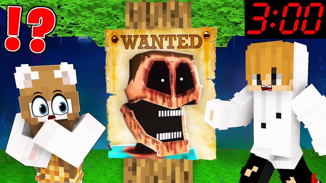 Escaping TOO Many KILLER MONSTERS in Minecraft - Minecraft videos