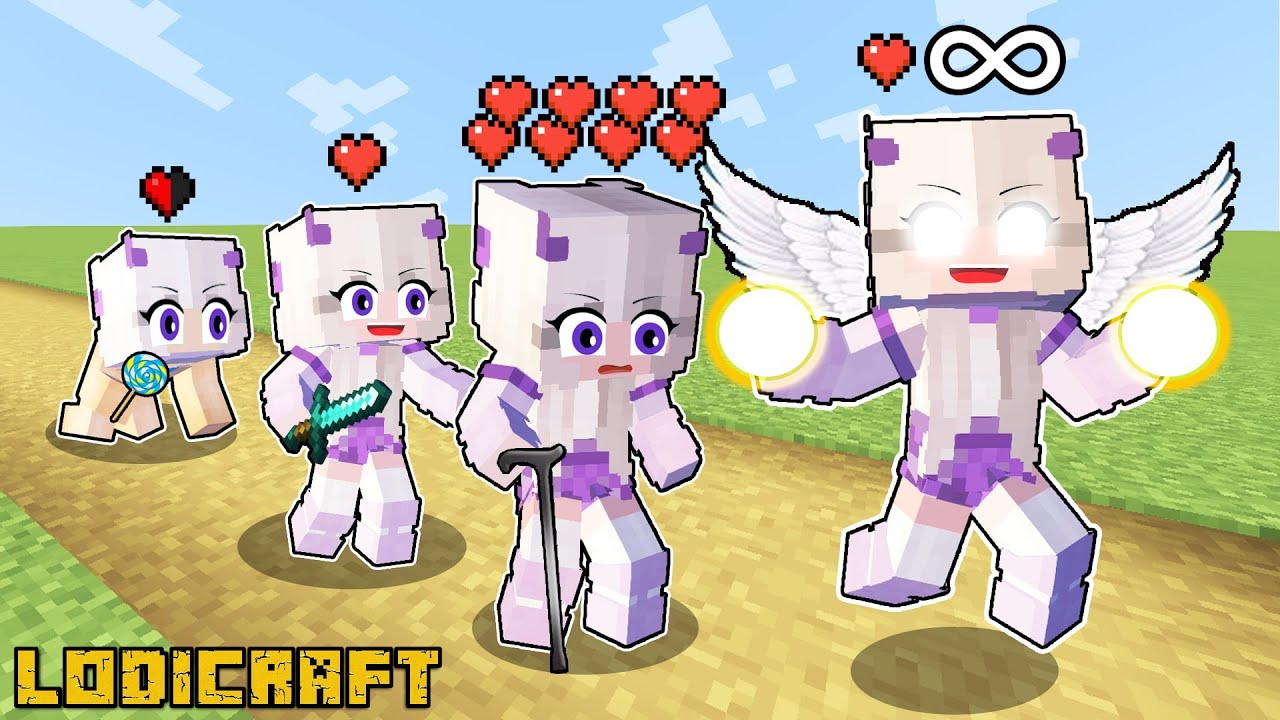 From BIRTH to GOD In Minecraft - Minecraft videos