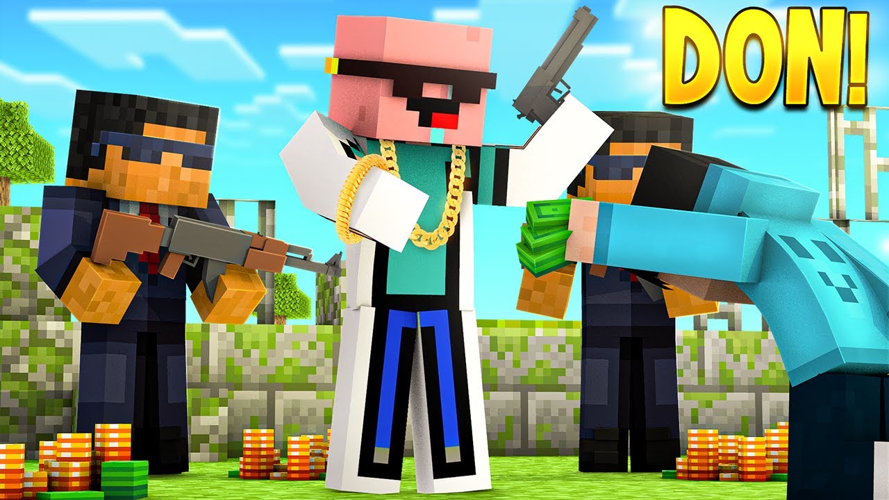 How I Became the Biggest DON in this Minecraft Server - Minecraft videos