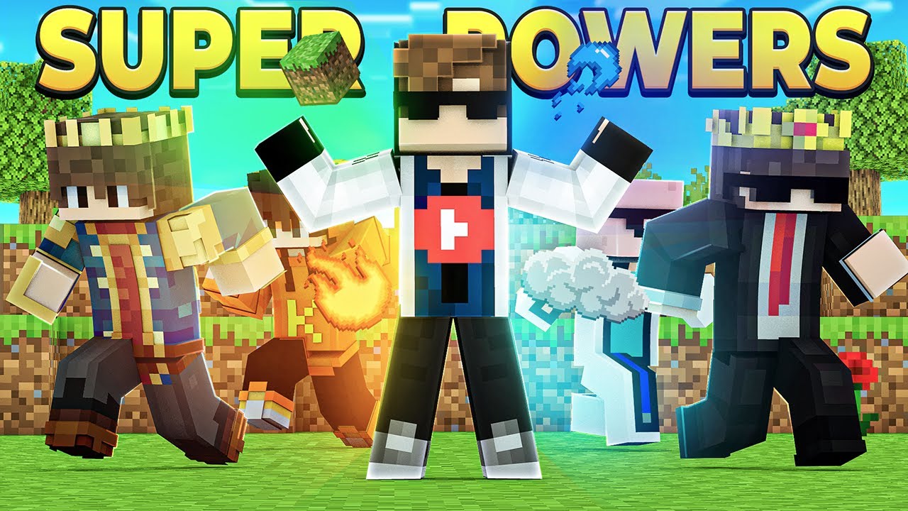 How I Combined Every SUPERPOWER In This Minecraft SMP - Minecraft videos