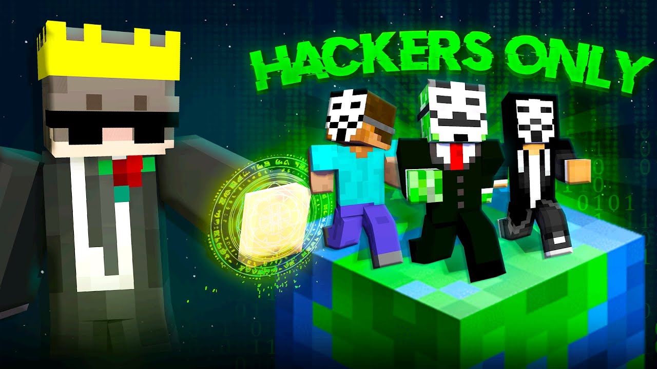 How I Took Over 'HACKERS ONLY' Server in Minecraft - Minecraft videos