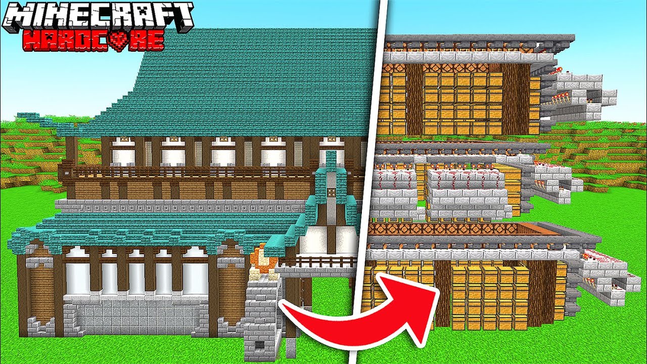 I Built The Ultimate Storage System In Minecraft Hardcore Hindi Minecraft Videos