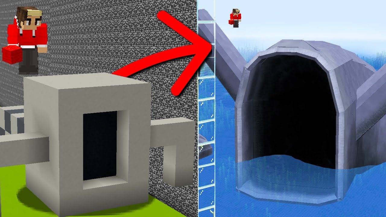 I Cheated With SEA EATER In Build Battle... - Minecraft videos