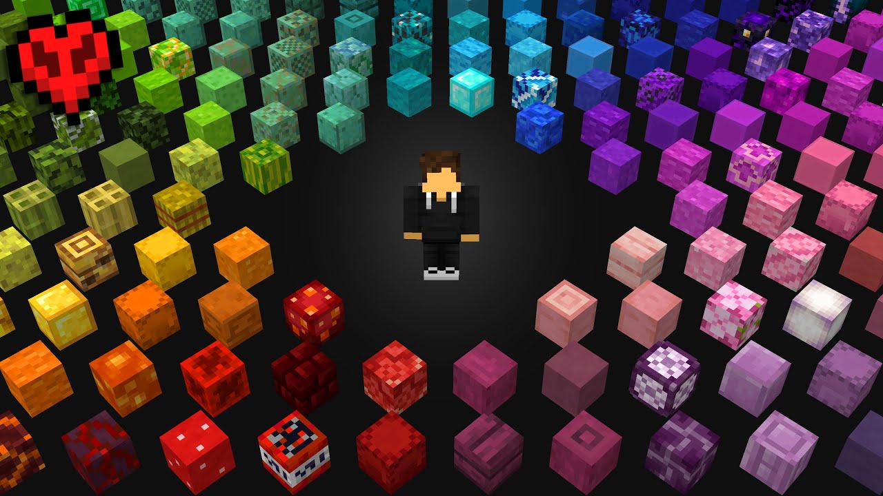 I Collected EVERY Mini Block in Minecraft - Minecraft videos