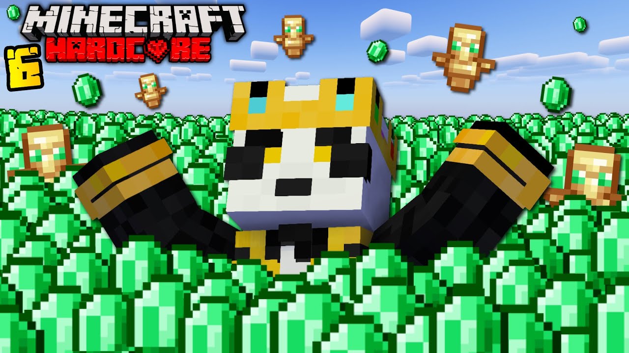 I Made an AUTO RAID FARM in Minecraft Hardcore (#6) - Minecraft videos