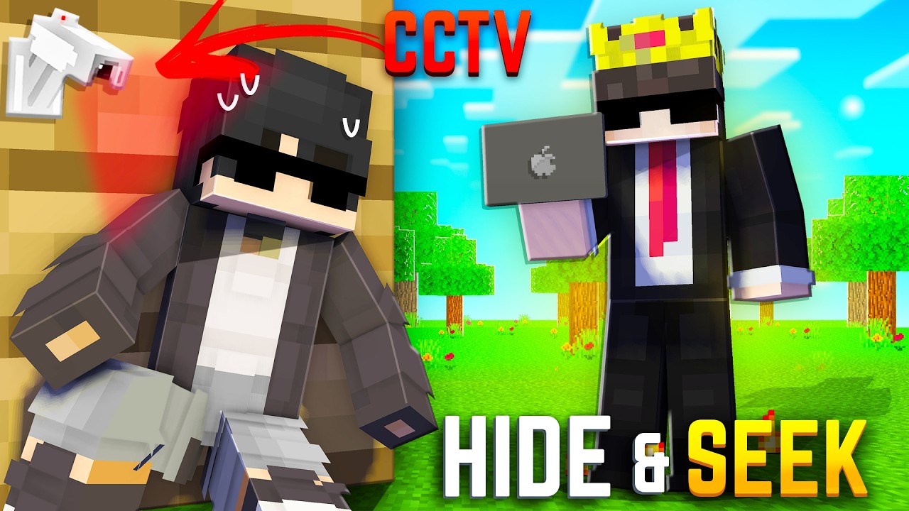 I Used Cctv Hacks To Cheat In Minecraft Hide And Seek Minecraft Videos 4080