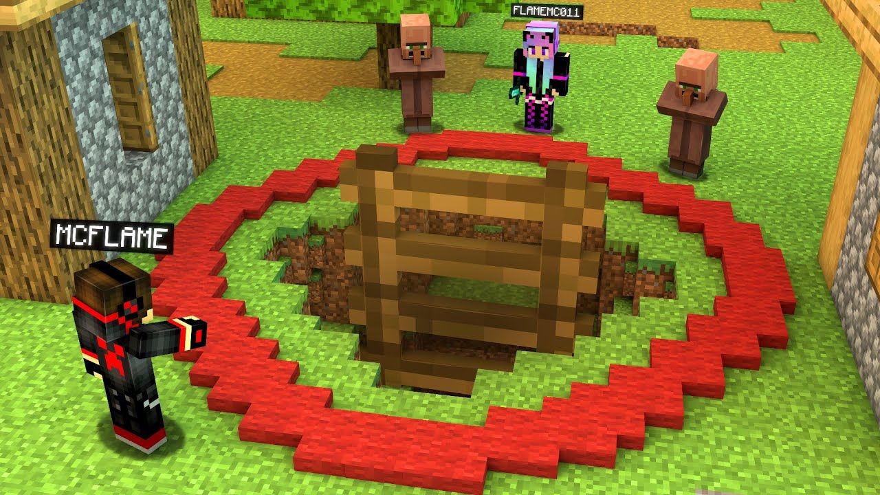 IF YOU LEAVE THE CIRCLE YOU DIE - MINECRAFT @Mc_flame - Minecraft videos