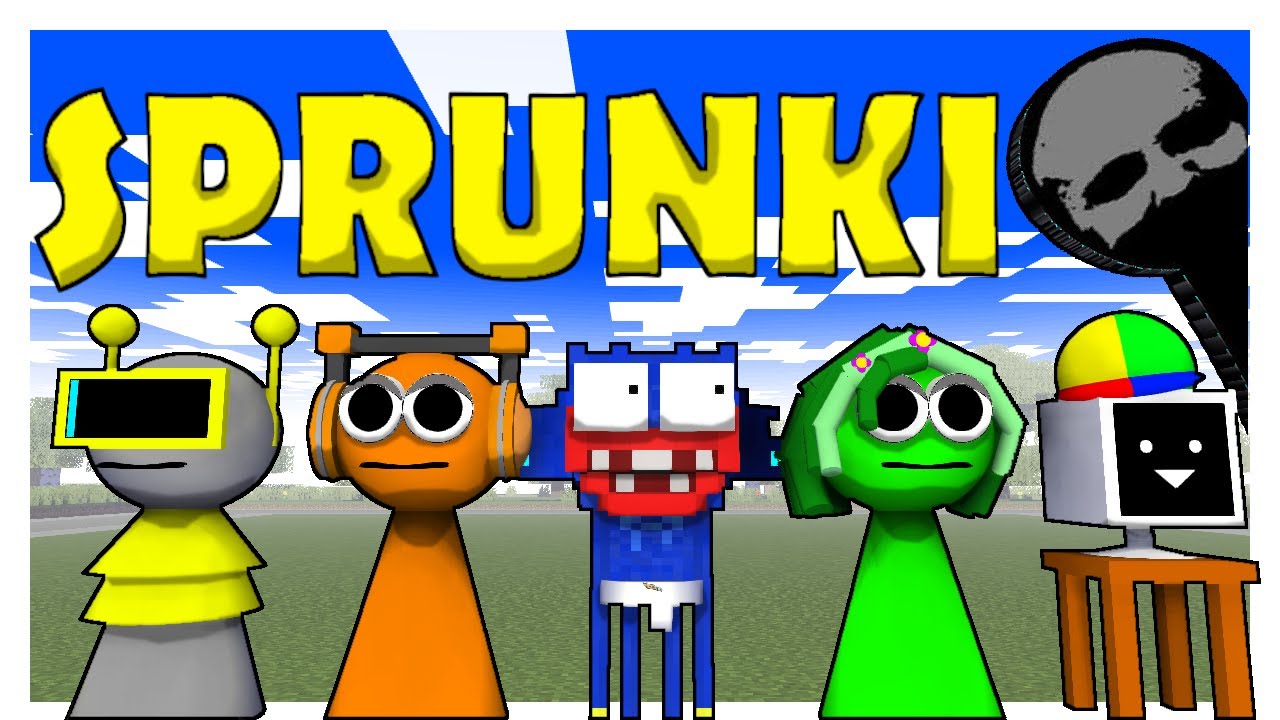 INCREDIBOX SPRUNKI MEET BABY HUGGY Minecraft Animation - Minecraft videos