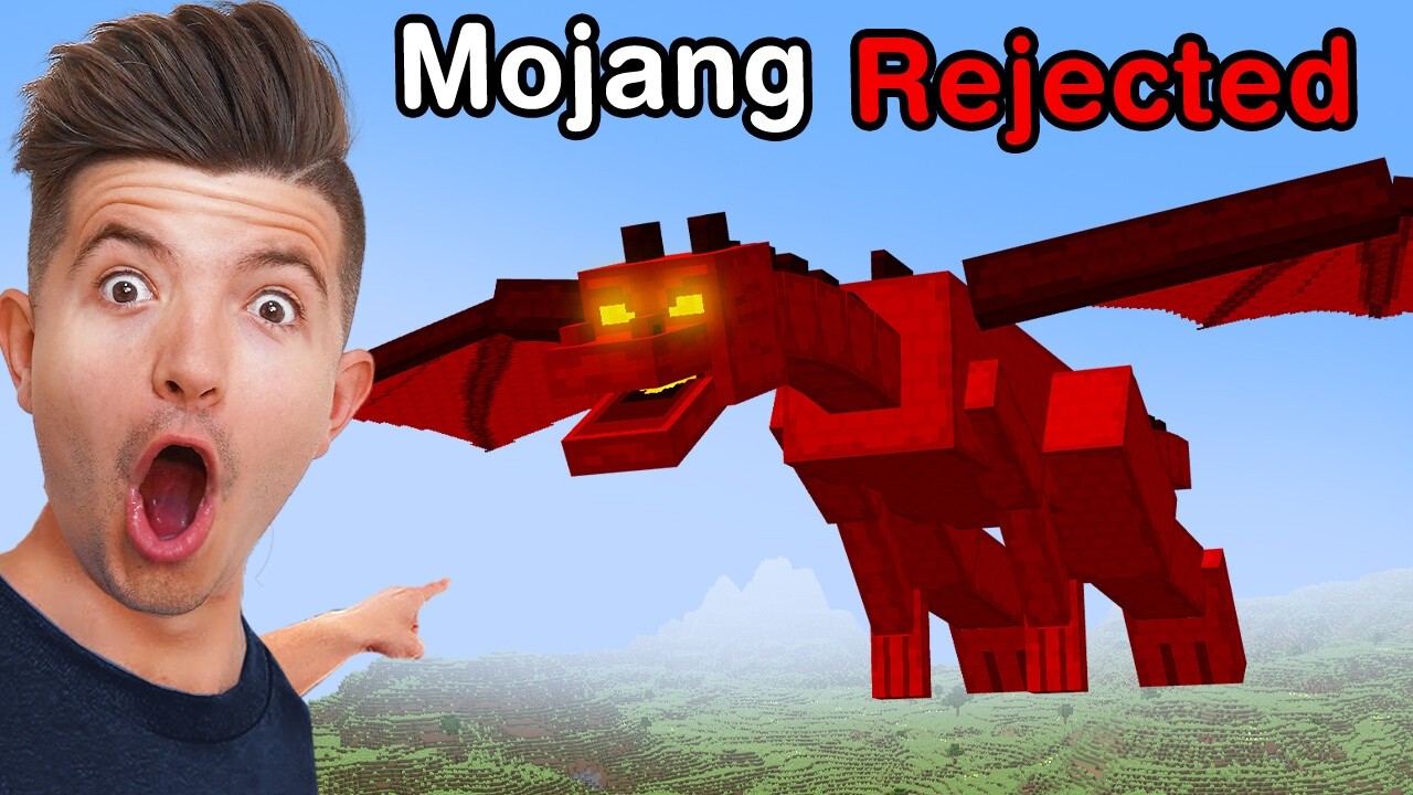 Insane Things Mojang REJECTED In Minecraft - Minecraft videos