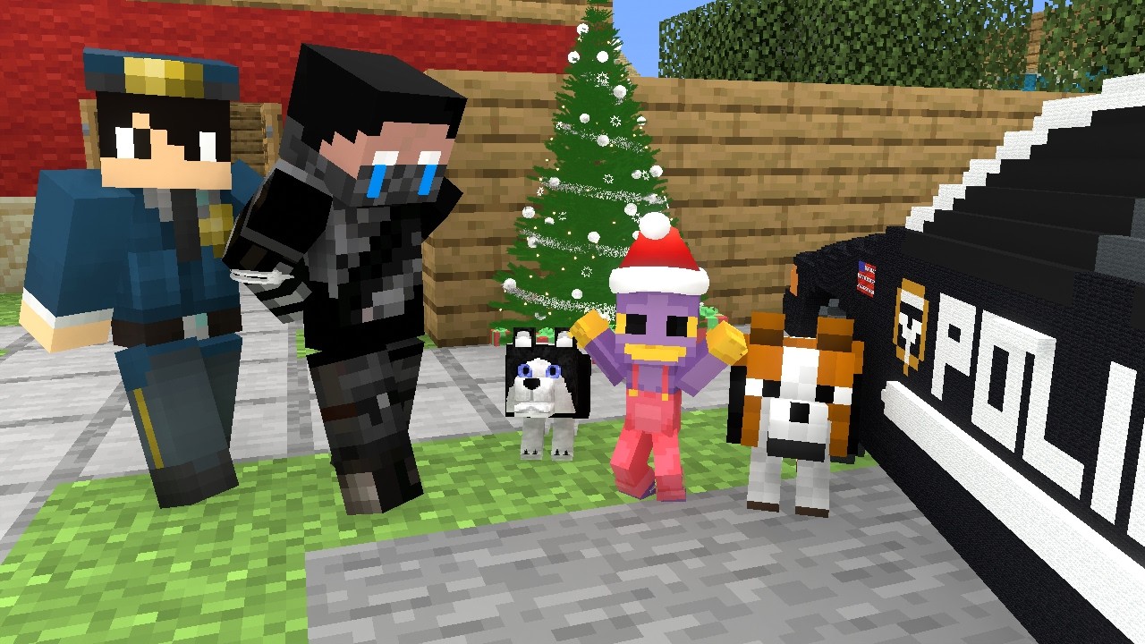 Jax and Pomni's v.s Two Thieves - Funny Minecraft Animation - Minecraft ...