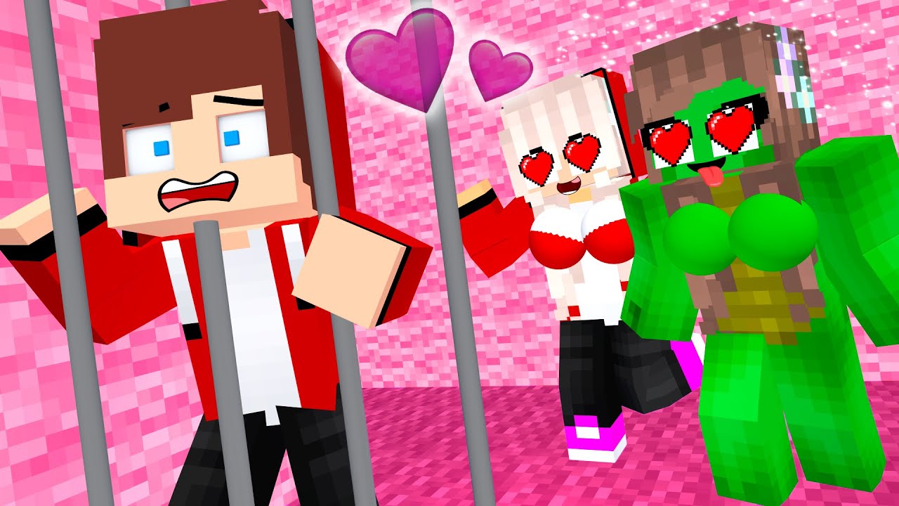 MAIZEN : JJ vs Sister and Mikey Girl - Love Story - Minecraft Animation JJ & Mikey - Minecraft ...