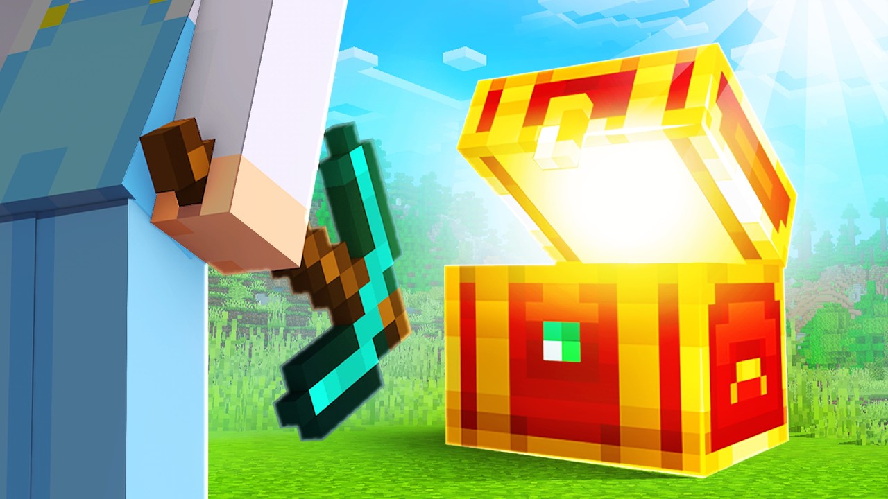 Minecraft, But There’s CUSTOM CHESTS! - Minecraft videos