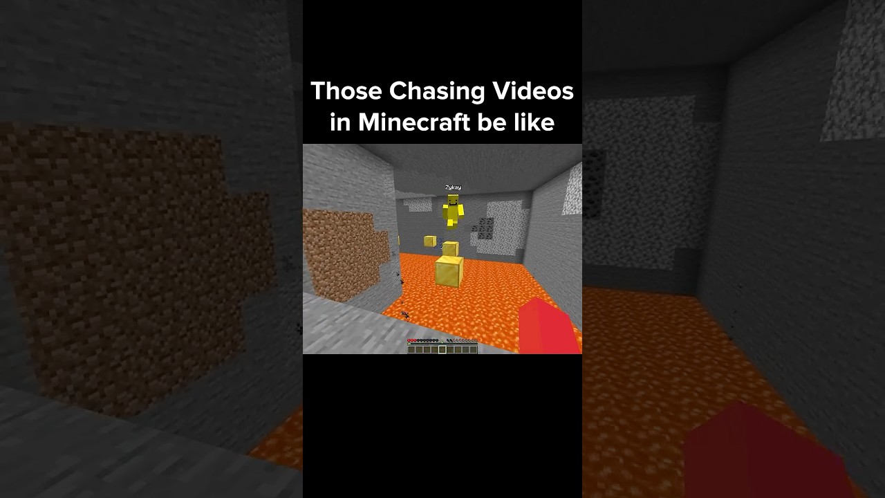 Minecraft Chase Moment - Minecraft videos