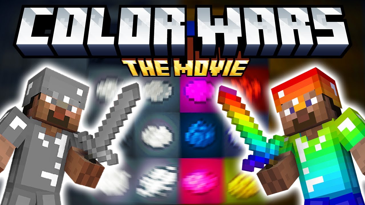 Minecraft Color Wars: THE MOVIE - Minecraft videos