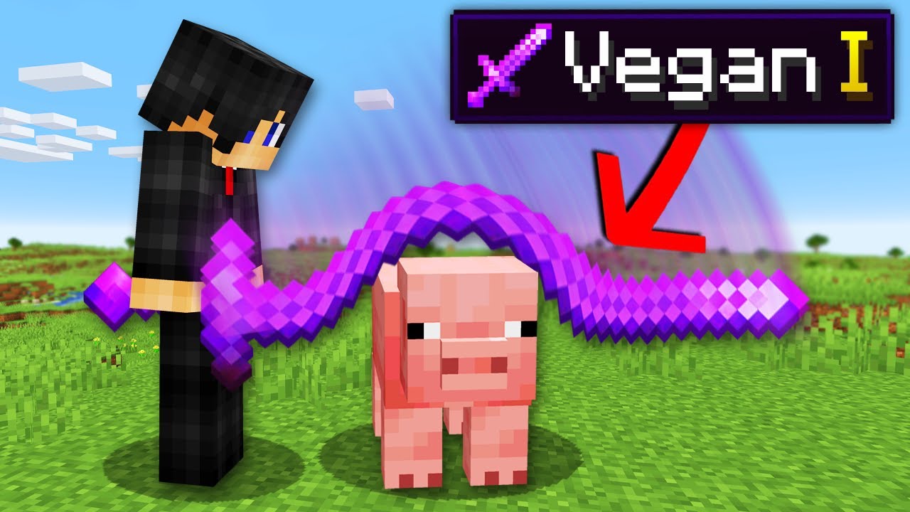 Minecraft but There's GOOFY Enchants... - Minecraft videos