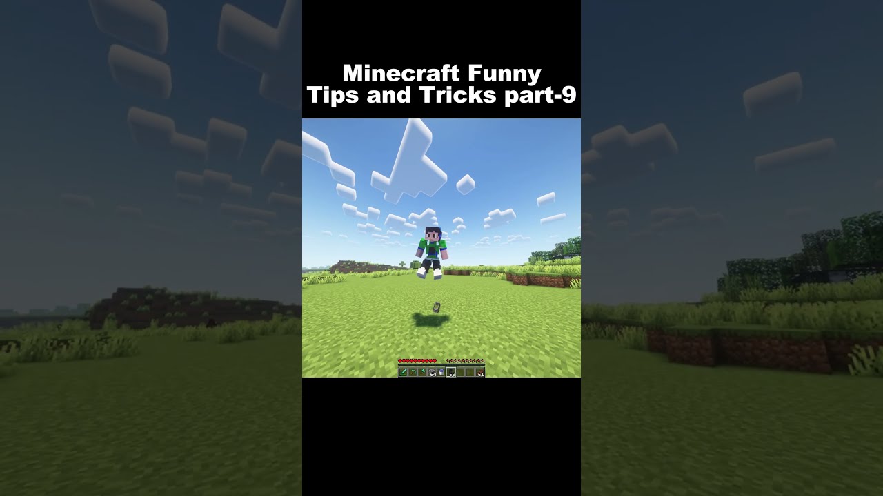 Minecraft funny tips and tricks part-9 #indiangamer #hindigameplay # ...
