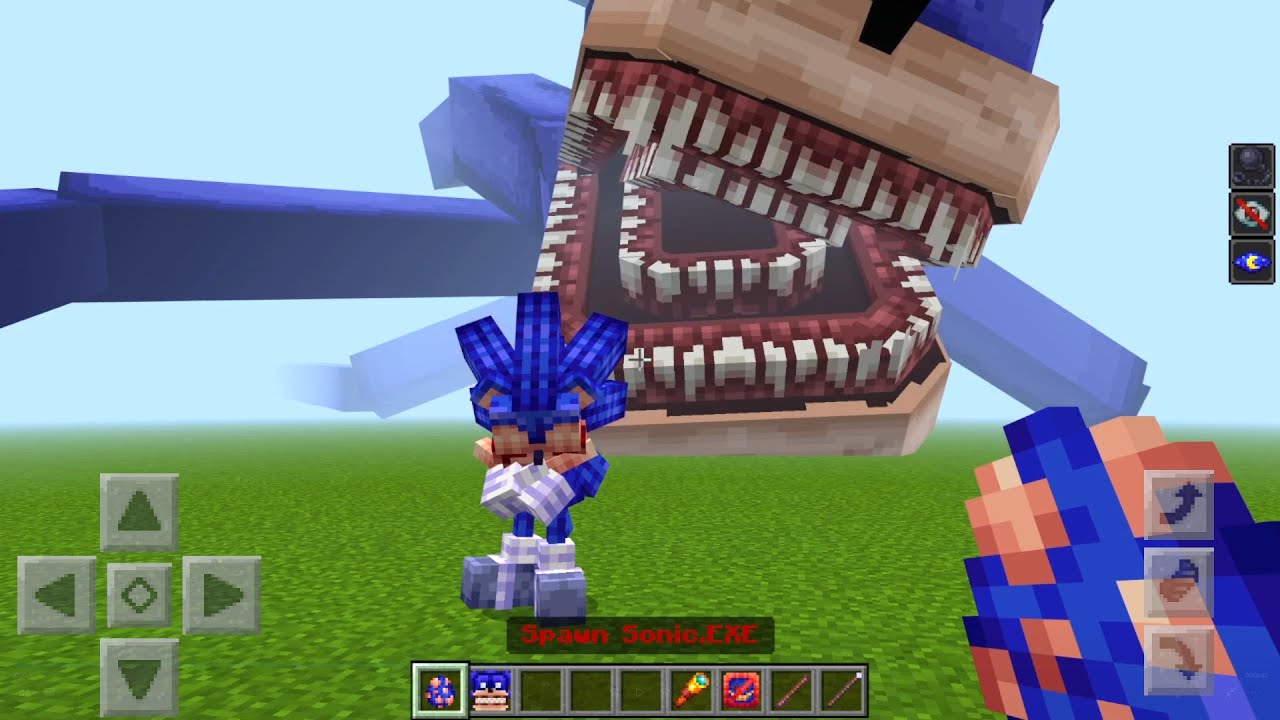 NEW Shin Sonic Tapes vs Sonic EXE ADDON UPDATE in MINECRAFT PE ...
