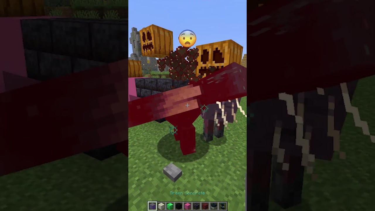 Powering Every Mob to Mutant vs Emoji Scary Reaction #meme #minecraft # ...