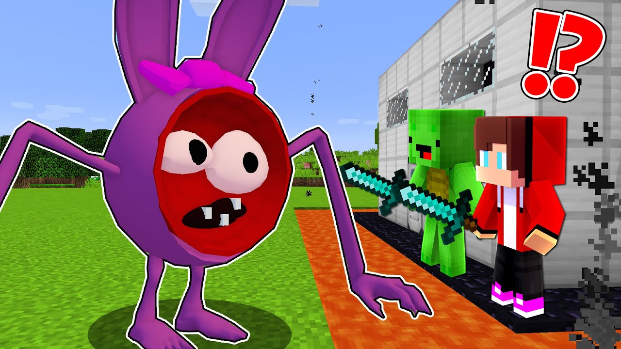 The Most Secure House Vs Sprunki Tapes Minecraft Gameplay By Mikey