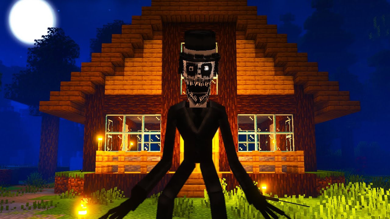 This NEW Minecraft Mod Is Horrifying... The Silhouette - Minecraft videos