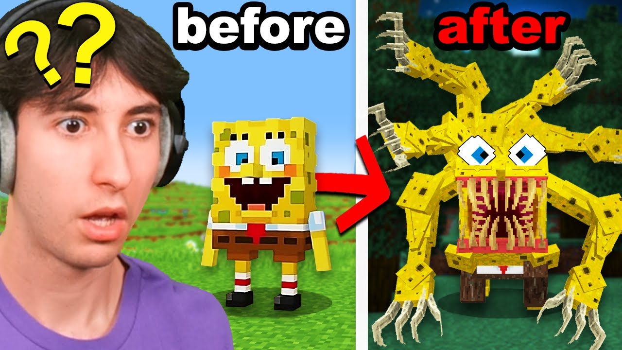 Turning Kid-Friendly Cartoons into Dwellers on Minecraft - Minecraft videos