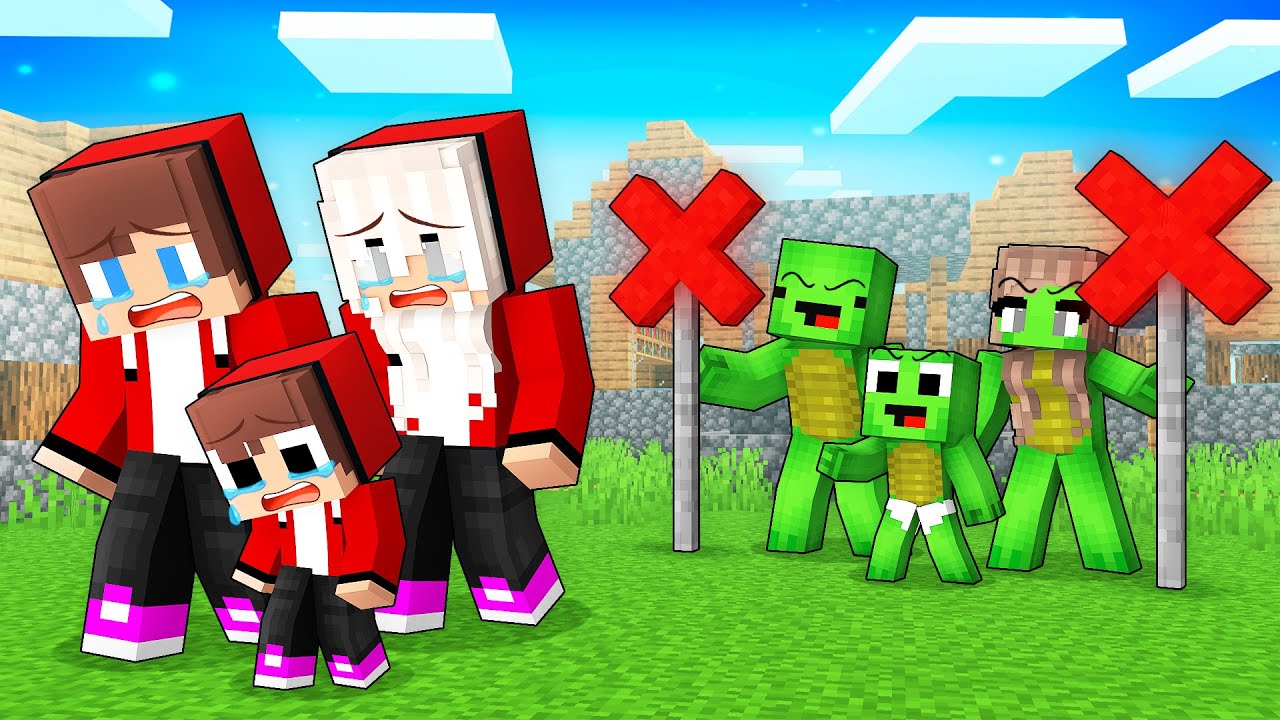 Why Did Mikey Family HATE JJ Family in Minecraft? (Maizen) - Minecraft videos