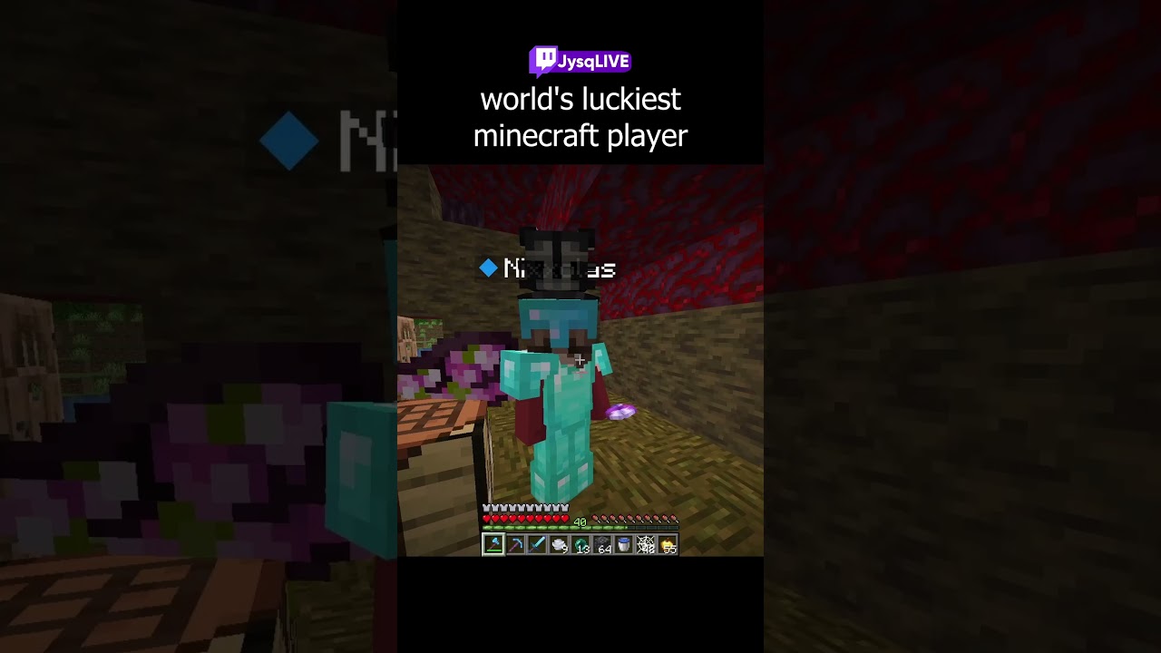world's luckiest minecraft player - Minecraft videos