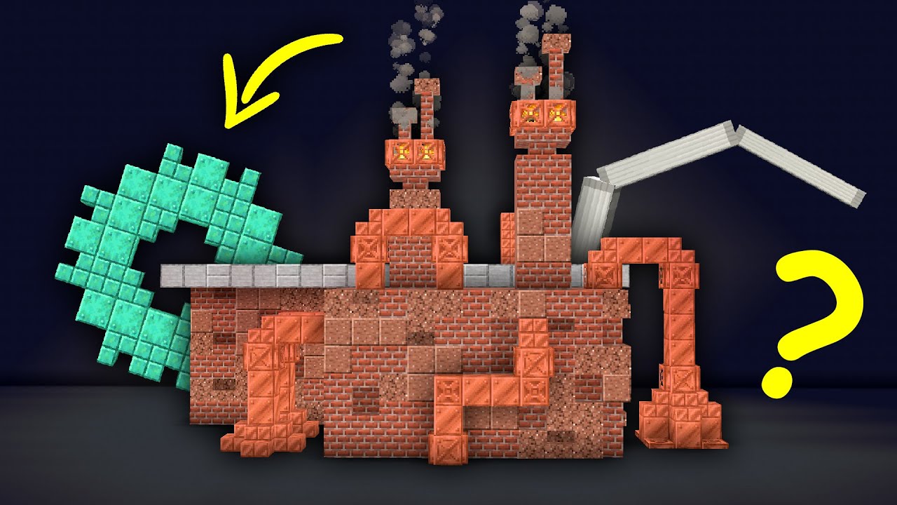 10 Builders vs. 1 Minecraft Steampunk Factory - Minecraft videos