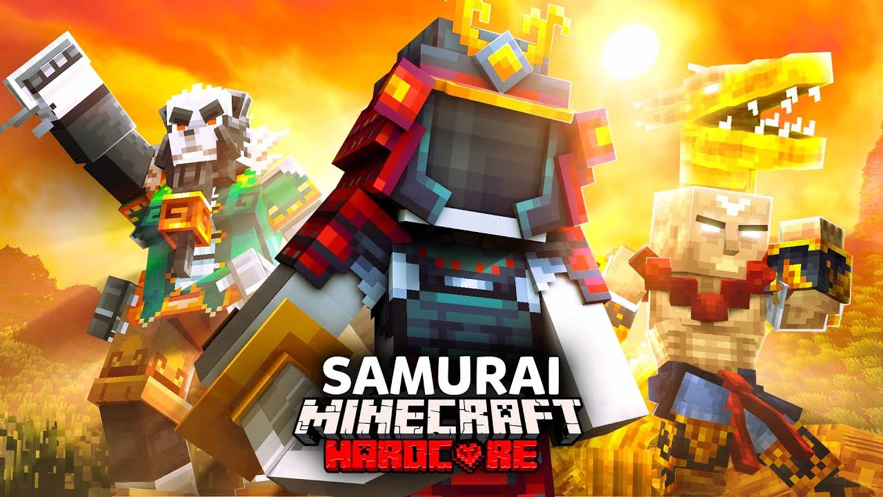 100 Players Simulate Minecraft's Samurai Tournament! (Special ...